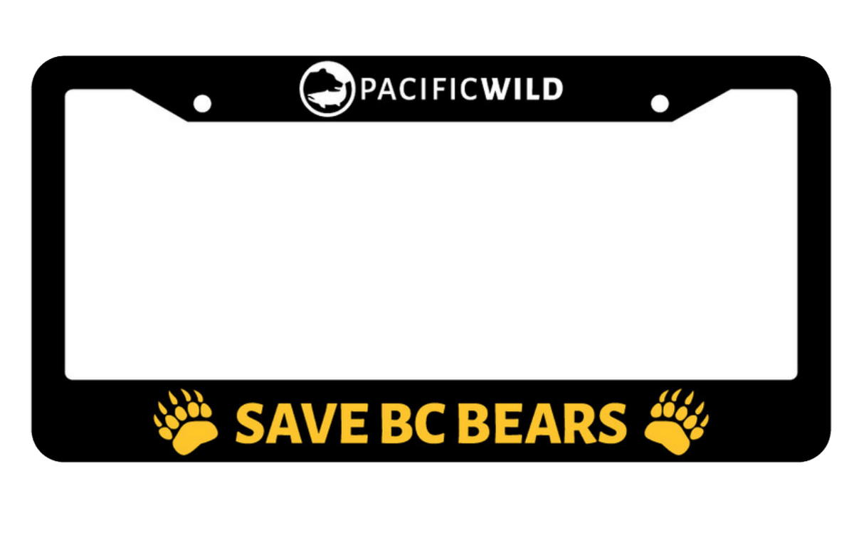 Save BC Bears License Plate Holder – Pacific Wild